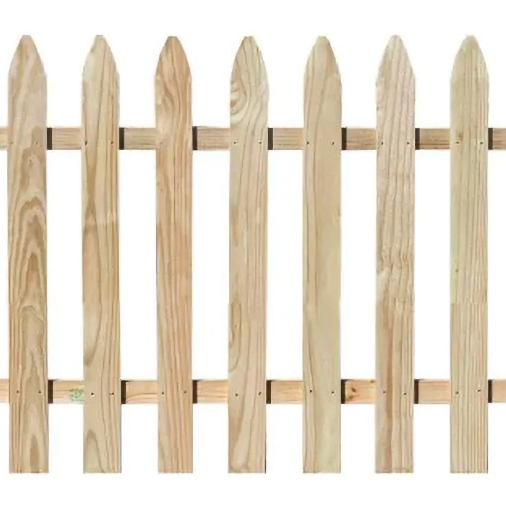 Picket Fencing - Wood - Fern Event Rentals